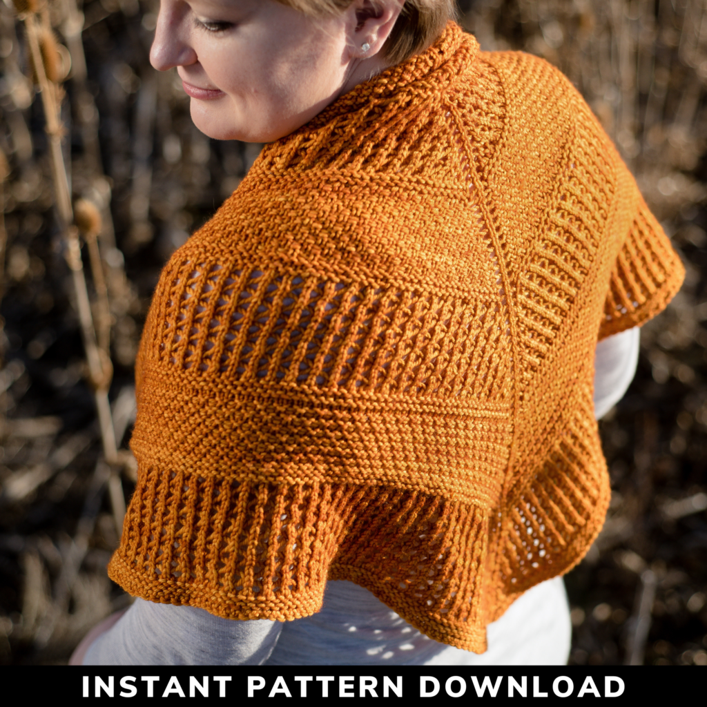 Ascent Worsted Shawl Pattern – Atlas Knits