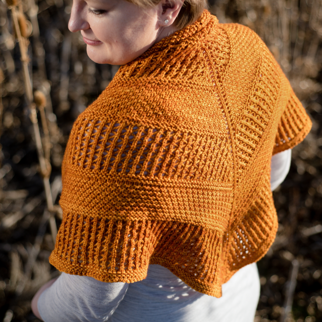 Ascent Worsted Shawl – Atlas Knits