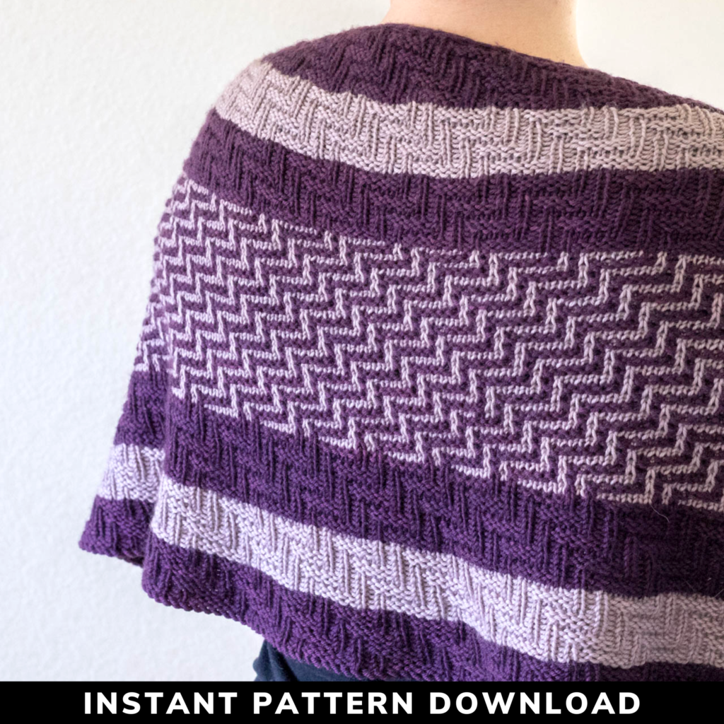 The Unlikely Pair Shawl Pattern – Atlas Knits