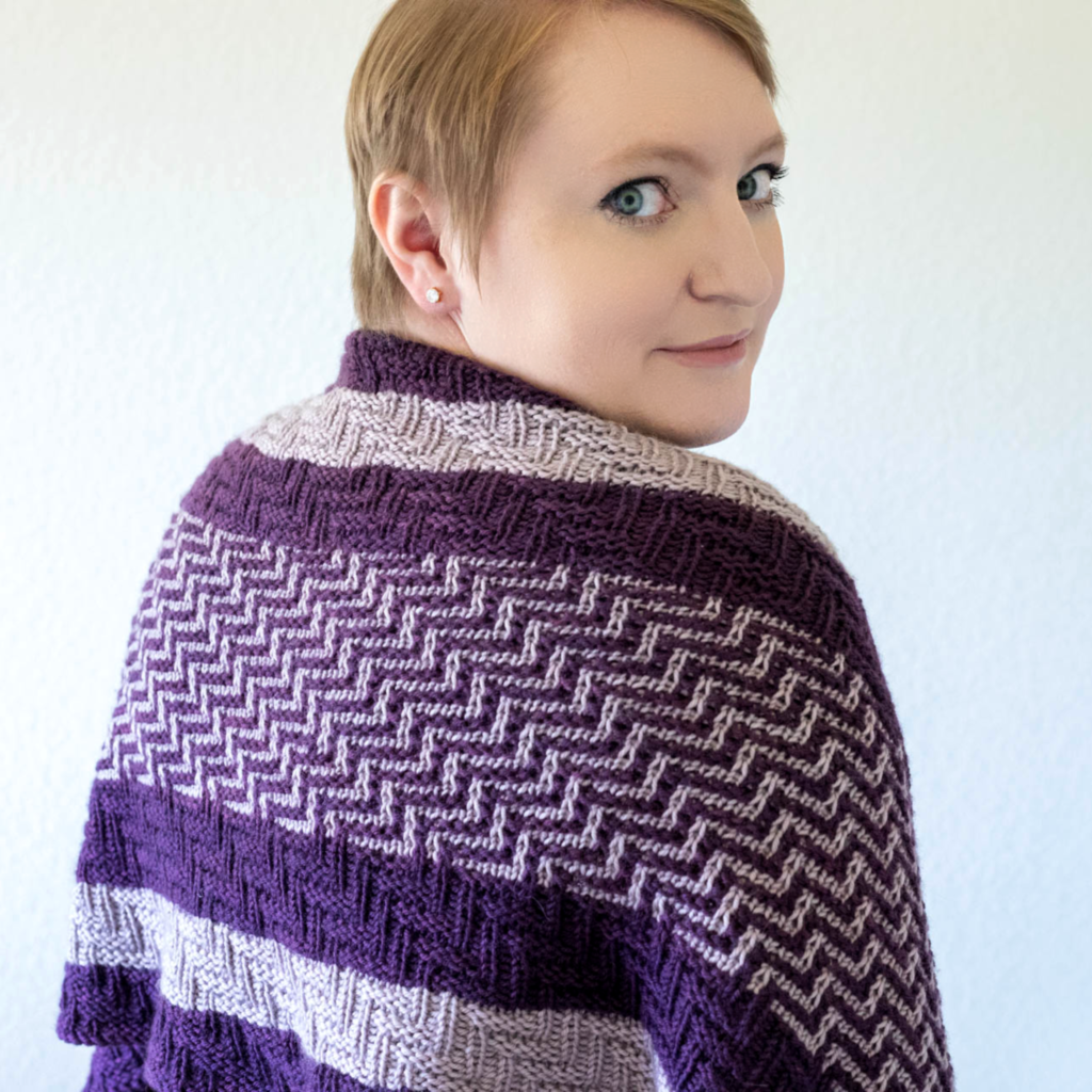 The Unlikely Pair Shawl Pattern – Atlas Knits