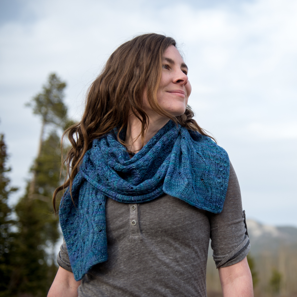 Windswept Skies Shawl Pattern – Atlas Knits